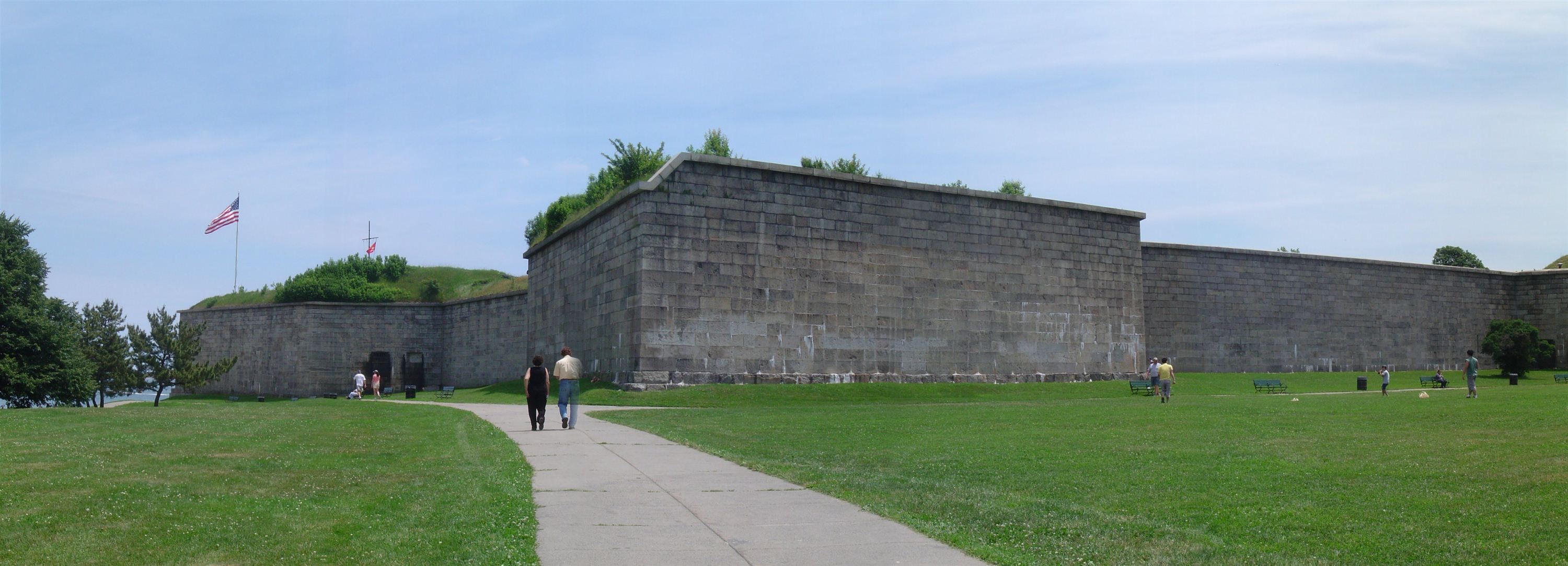 Locations Hub - Fort Independence on Castle Island, South Boston