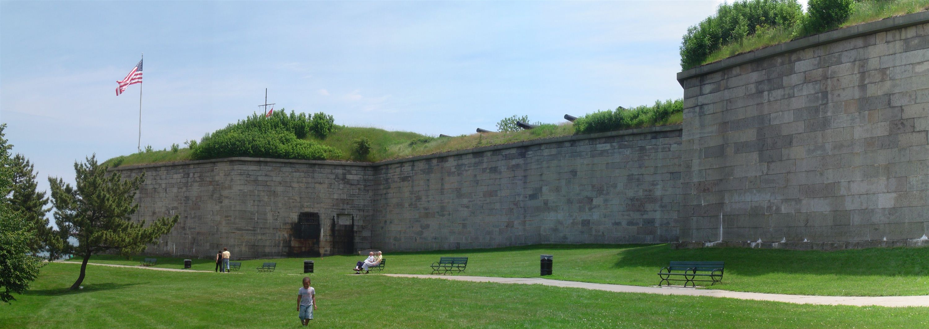 Locations Hub - Fort Independence on Castle Island, South Boston
